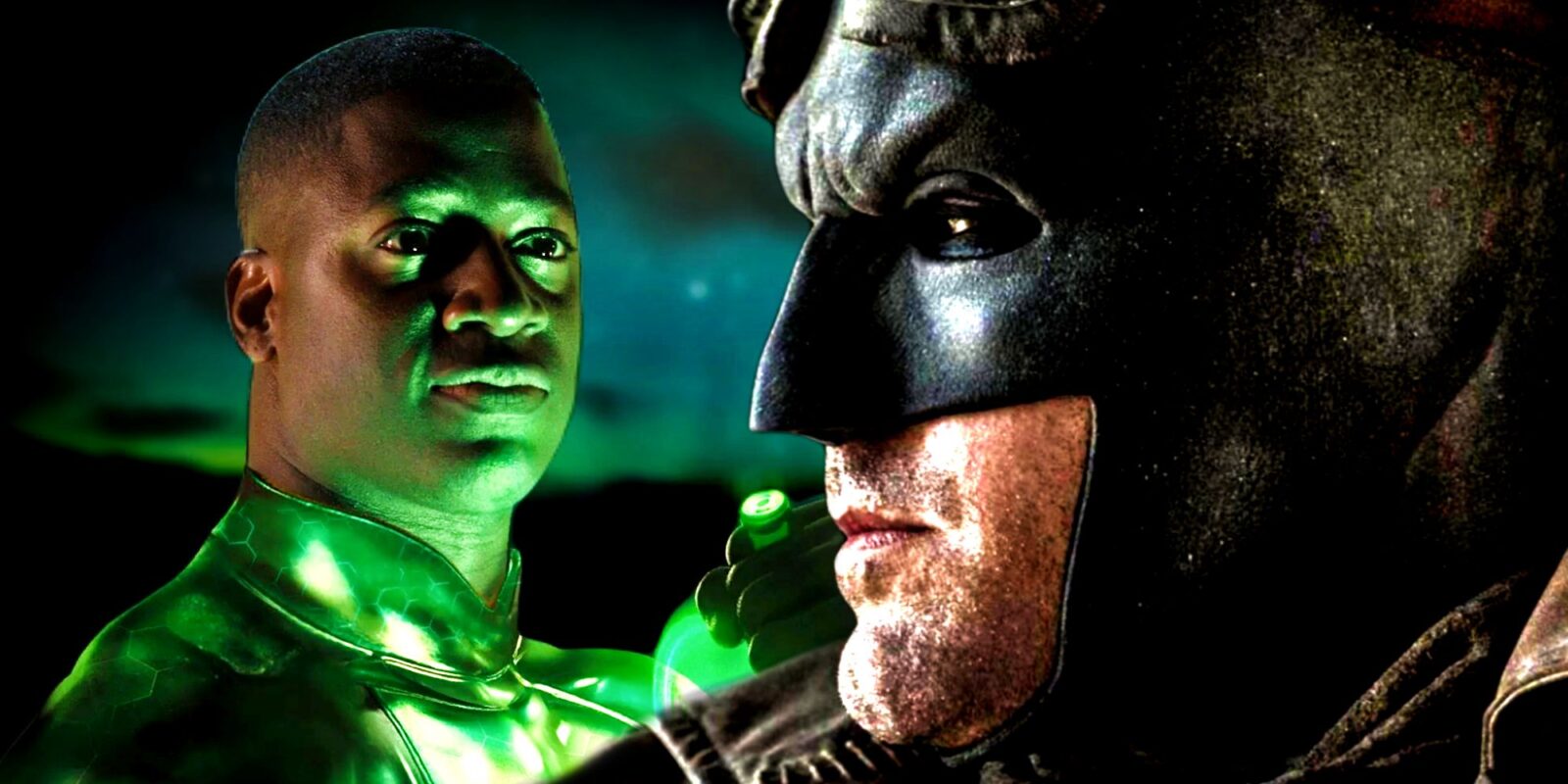 Ben Affleck nei panni di Batman con l'Anello di Lanterna Verde ...