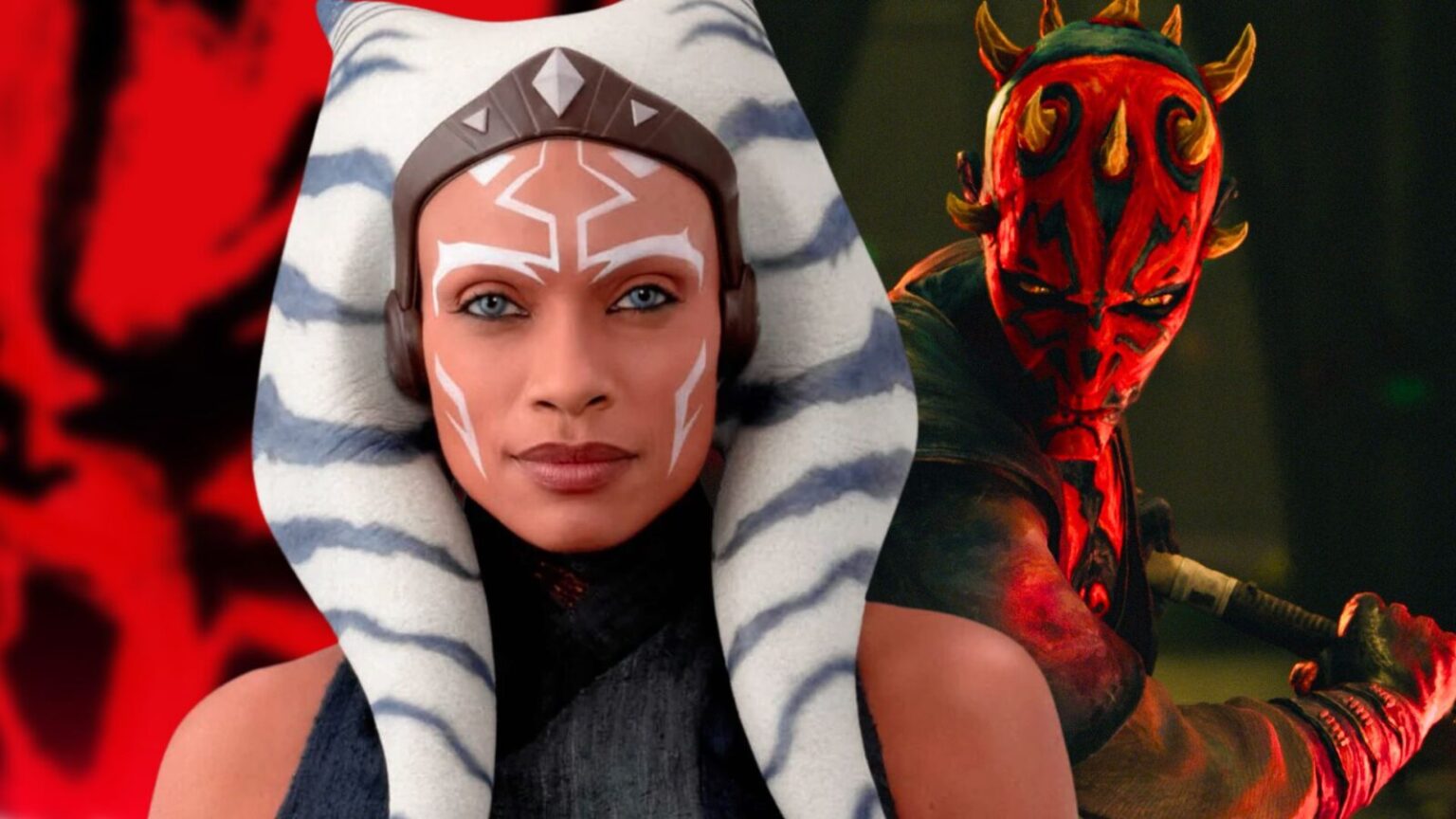 Darth maul spettacolo con forti collegamenti con ahsoka