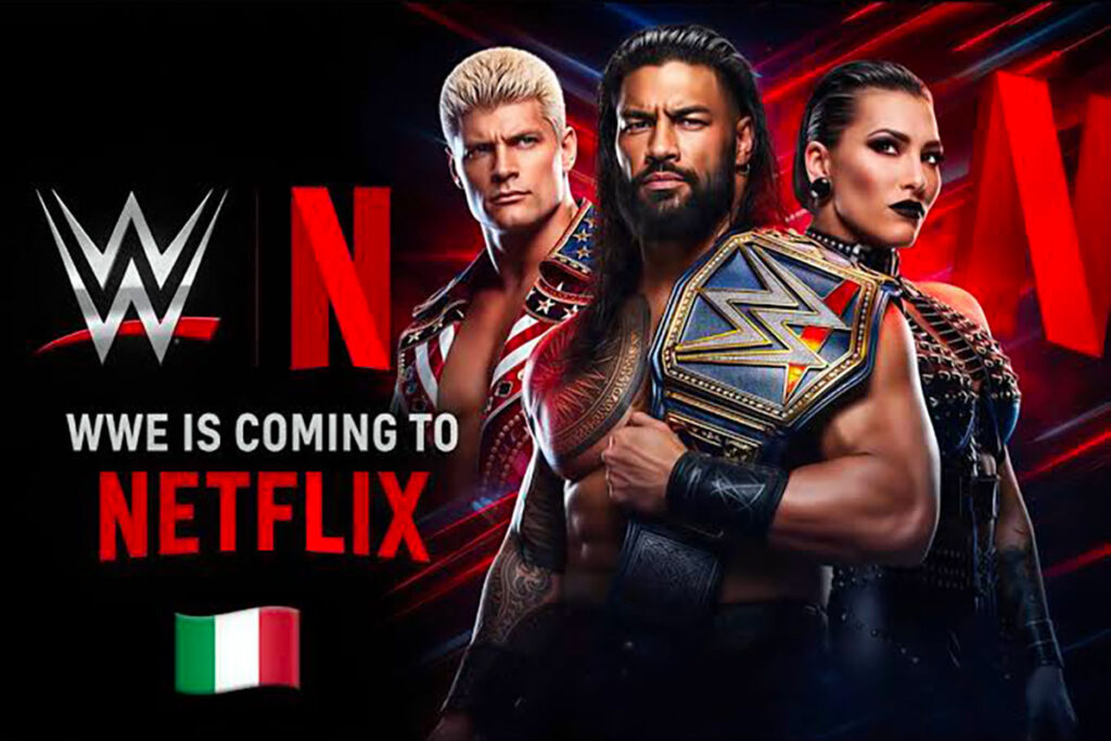 Wwe su netflix italia arriva dal 1 aprile tutti gli show settimanali e ...
