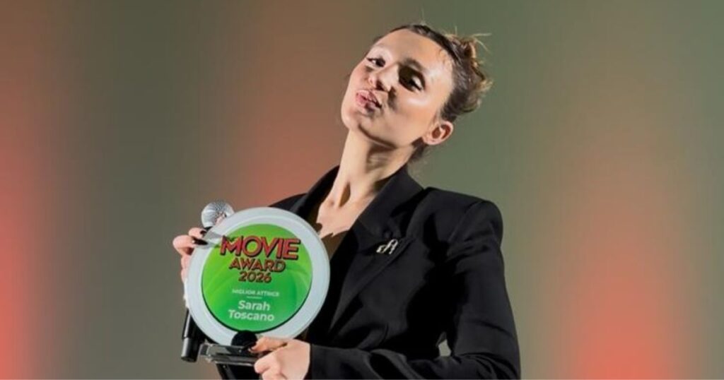 Resto sempre la stessa persona Sarah Toscano premiata al Best Movie Day ...